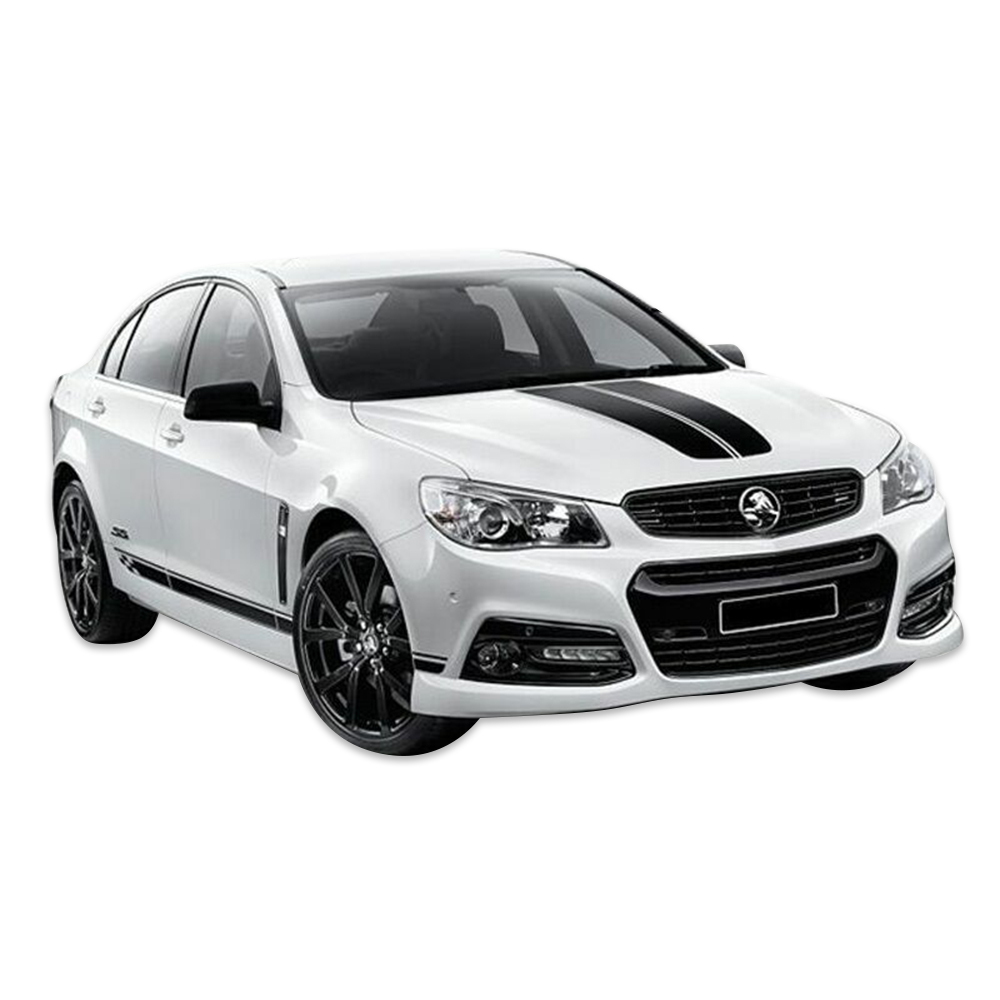 Genuine Holden Stripe Decal Bonnet Package Black for VF SS SSV 2013 ...