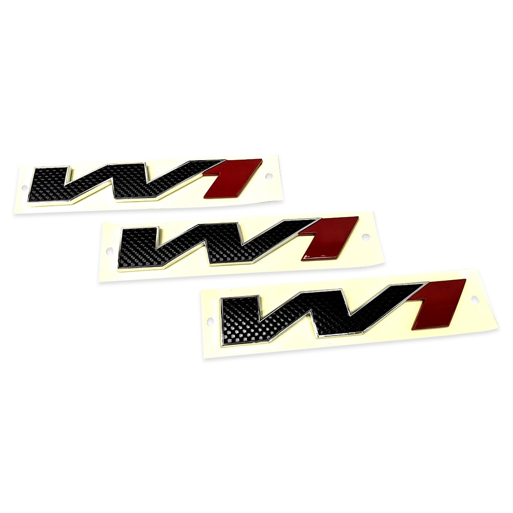 Genuine Hsv Badge For Hsv Vf Gen F2 W1 Red Black Genf2 Gtsr W1