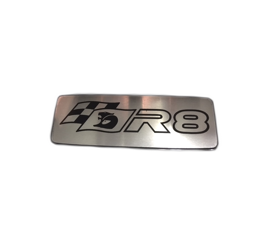 Genuine HSV Console Badge "R8" With Flag R8 Clubsport & Maloo GEN-F GEN ...