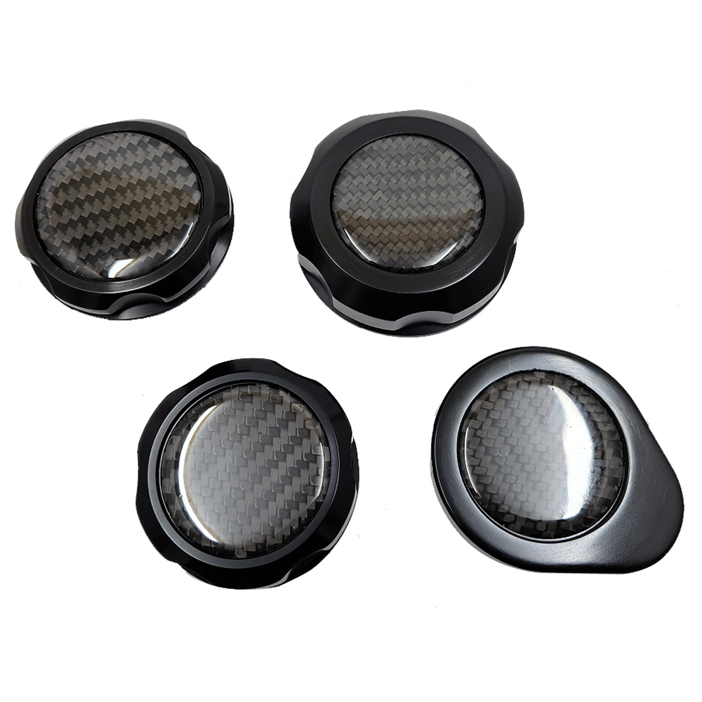 Autotecnica FMEKSS - Shadow Series Billet Engine Caps Kit With Carbon ...