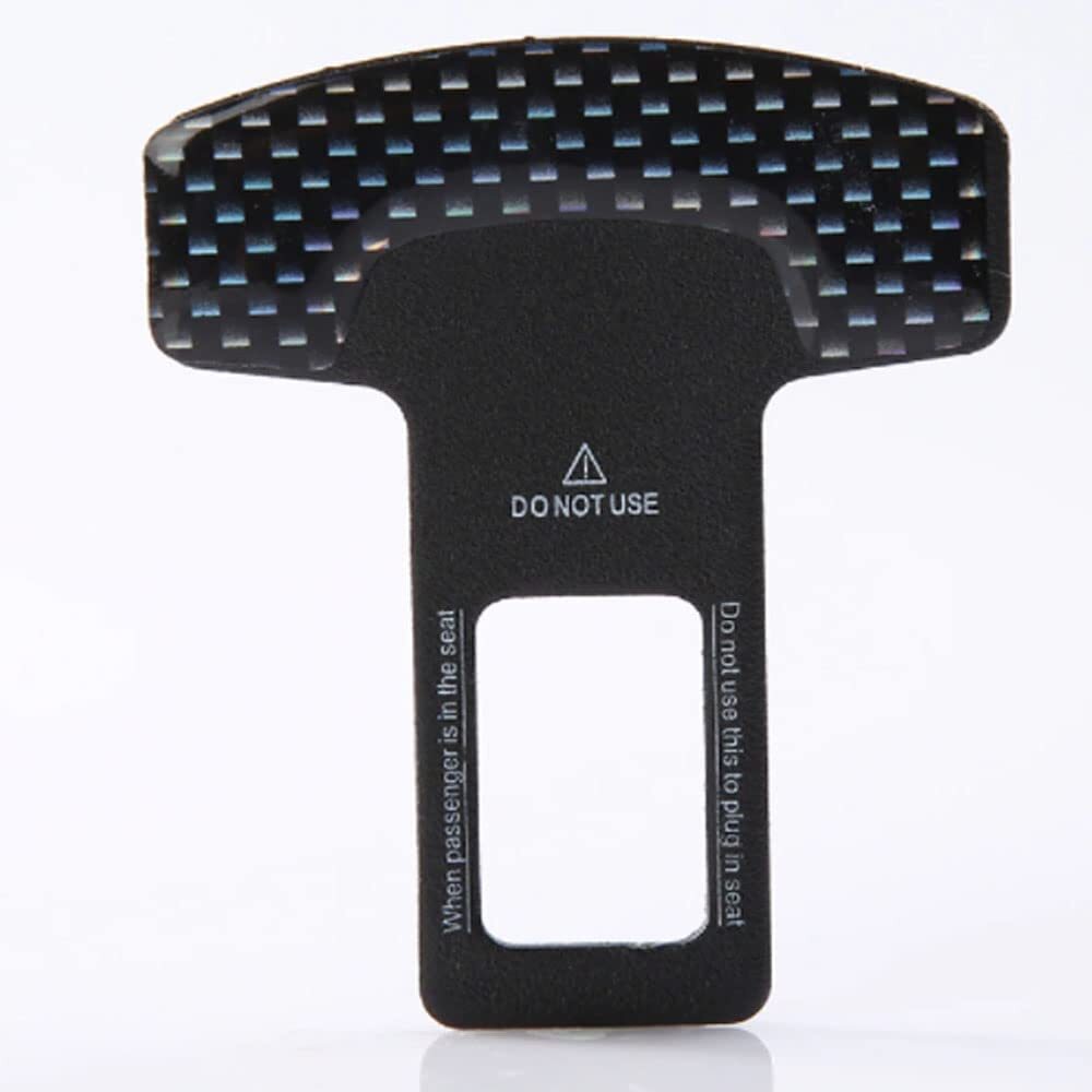 Universal Carbon Look Auto Car Track Car Seat Safety Belt Buckle Belt ...