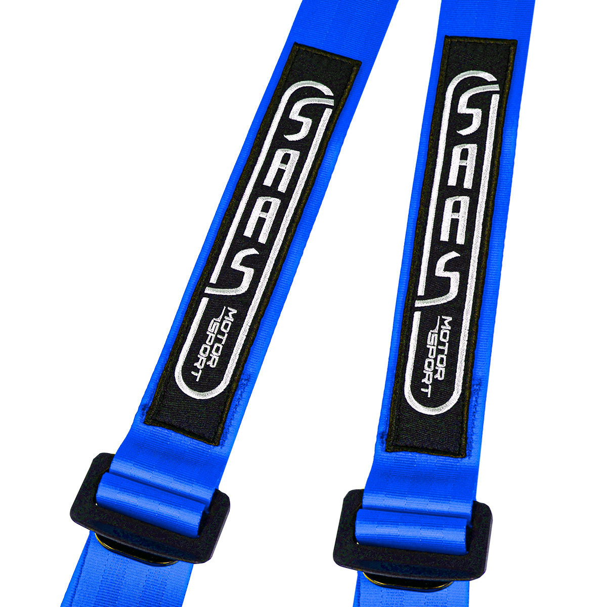 SAAS Harness 4 Point Blue EC-R16 2 Inch Heavy Duty Webbing with 7/16 ...