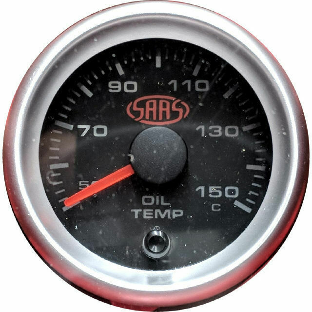 Genuine SAAS SG-OT52BS2 Performance Transmission Oil Temp 52mm Analog ...