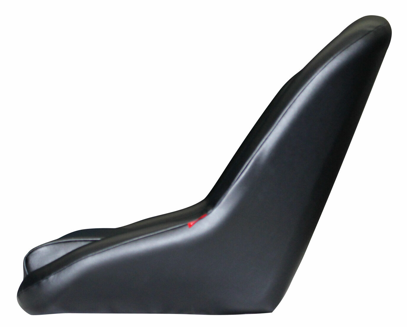 Autotecnica Low Back PU Leather Bucket Seats Car - Fixed Back - Black ...