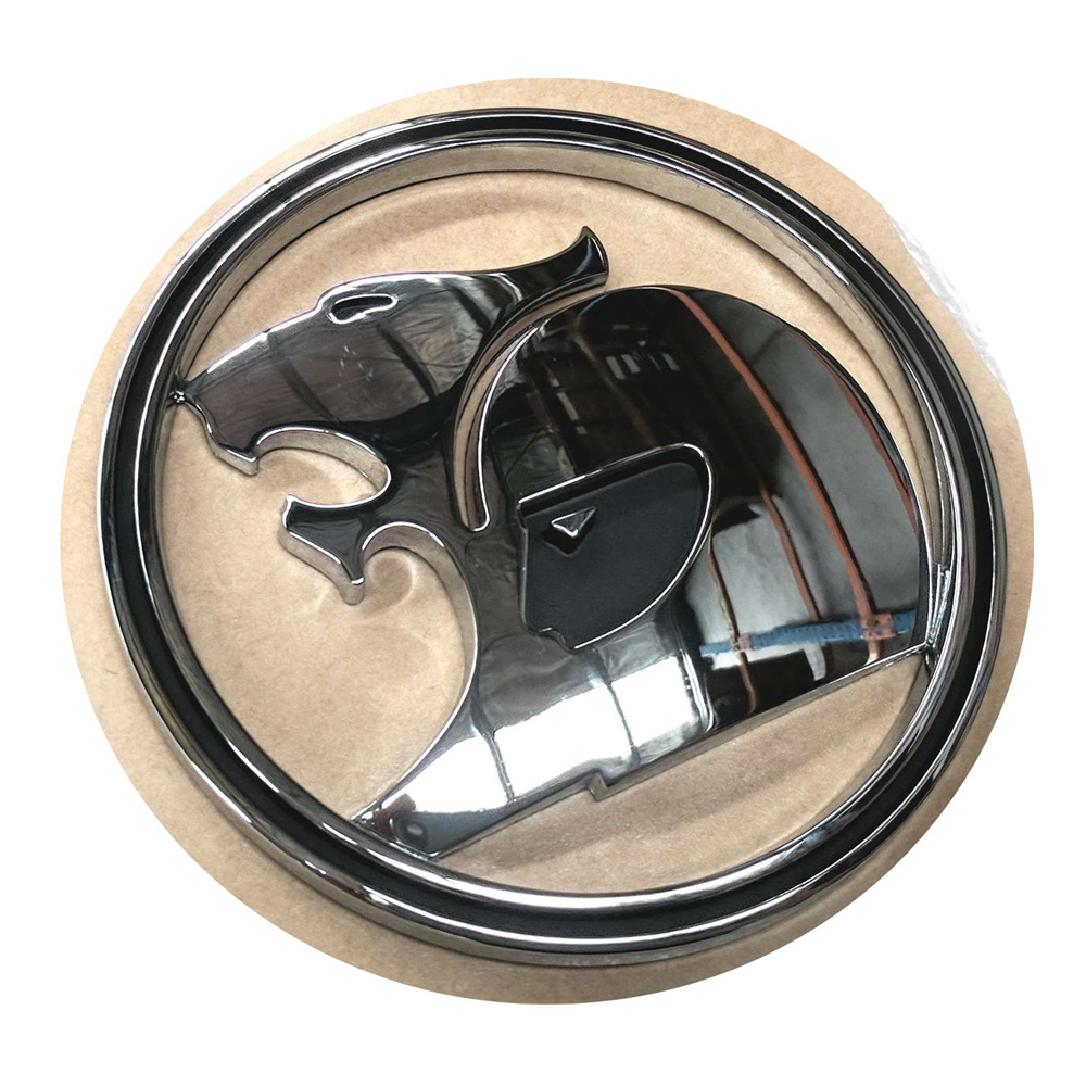 Genuine Holden HSV Badge Chrome & Black Helmet Lion & Helmet for VY VZ ...