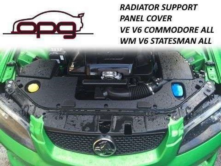 Genuine Holden Radiator Cover Engine Bay VE SV6 Omega Berlina Calais V6 ...