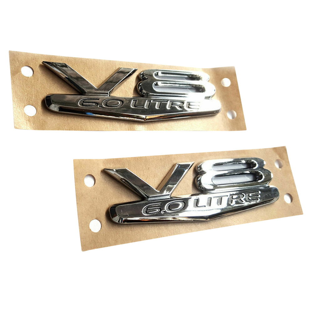 Genuine Holden Badge "V8 6.0 Litre" for VZ VE VF SS G8 Pontiac Fender ...
