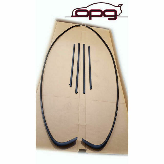 Genuine Holden Outer Door Weatherstrips & Gutter Drip Mould Black for ...