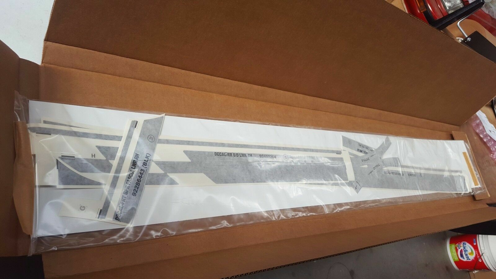 Genuine Holden Stripe Decal Side Package Black for VF Ute 2013>2017 SS ...