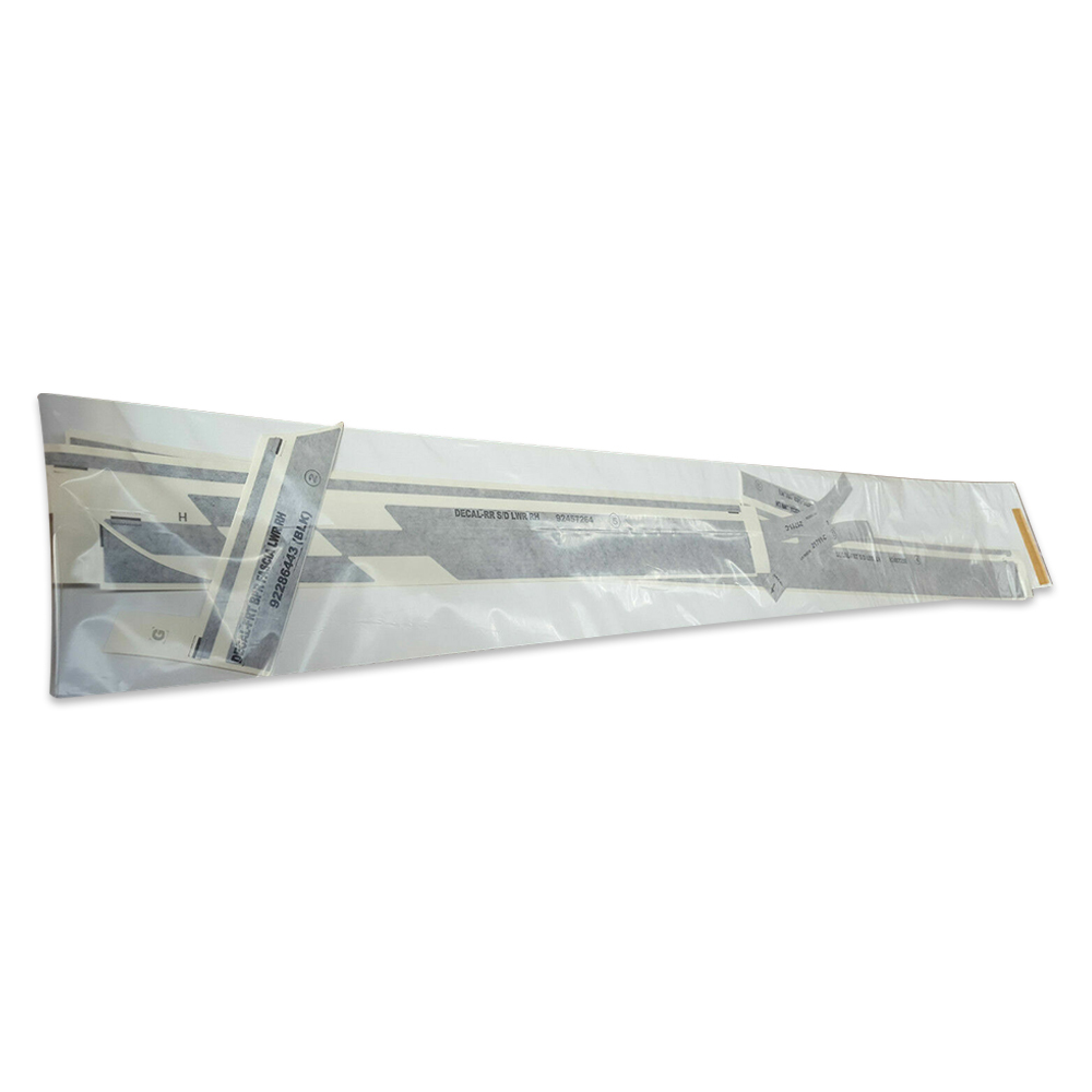 Genuine Holden Stripe Decal Side & Bonnet Package Black for VF Ute 2013 ...