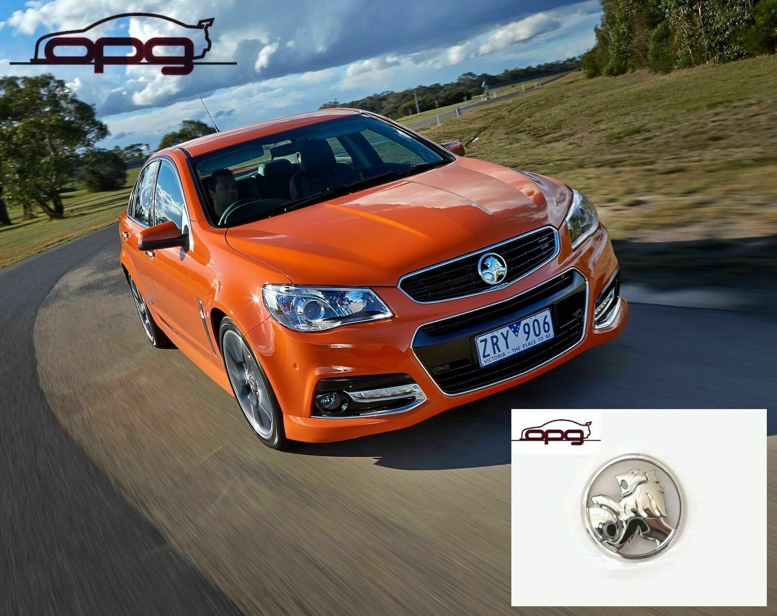 Genuine Holden Grille / Boot Badge Combo for VF SS SSV SV6 Series 1 ...
