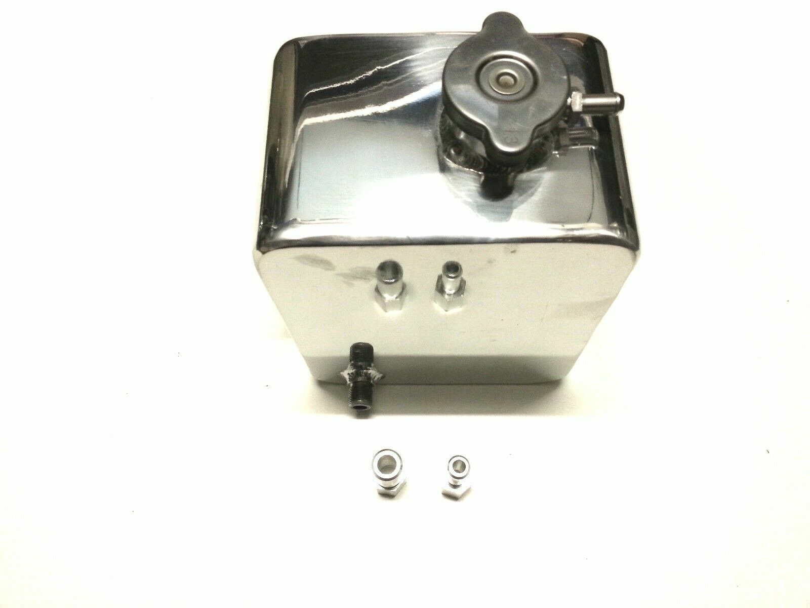 Autotecnica Polished Alloy Radiator Overflow Recovery Tank For Ford ...