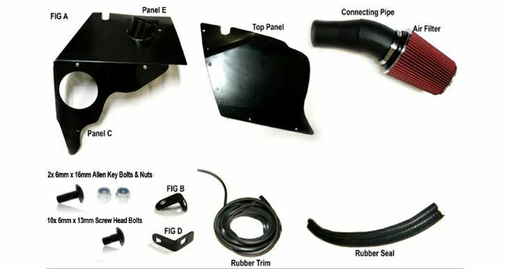 Autotecnica Cold Air Intake Kit for FG XR6 Turbo & XR6 6 Cyl - All FG ...