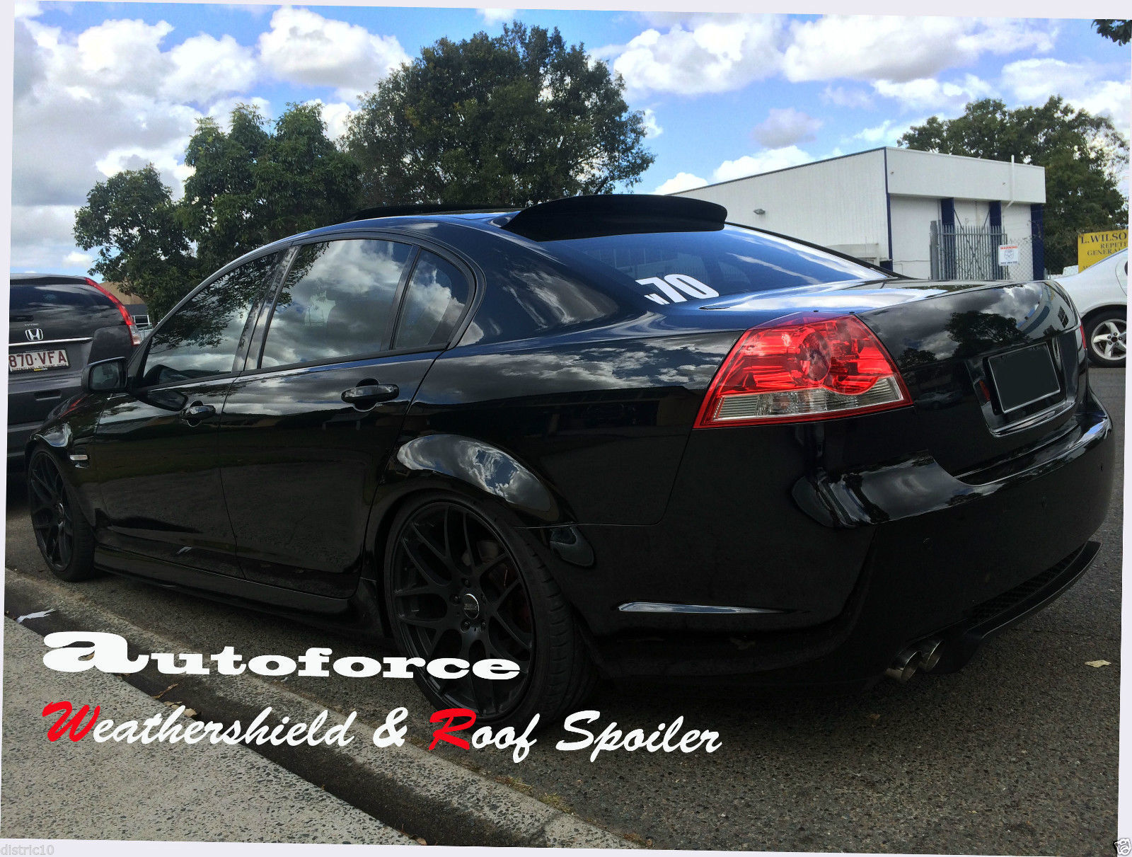 Rear Roof Visor Spoiler Sunvisor for Holden HSV VE VF E1 E2 E3 GENF ...