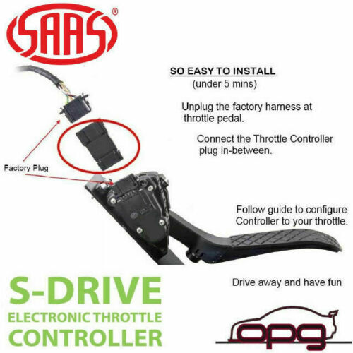 Genuine SAAS S Drive Electronic Throttle Controller for Ford Ranger PX3 ...