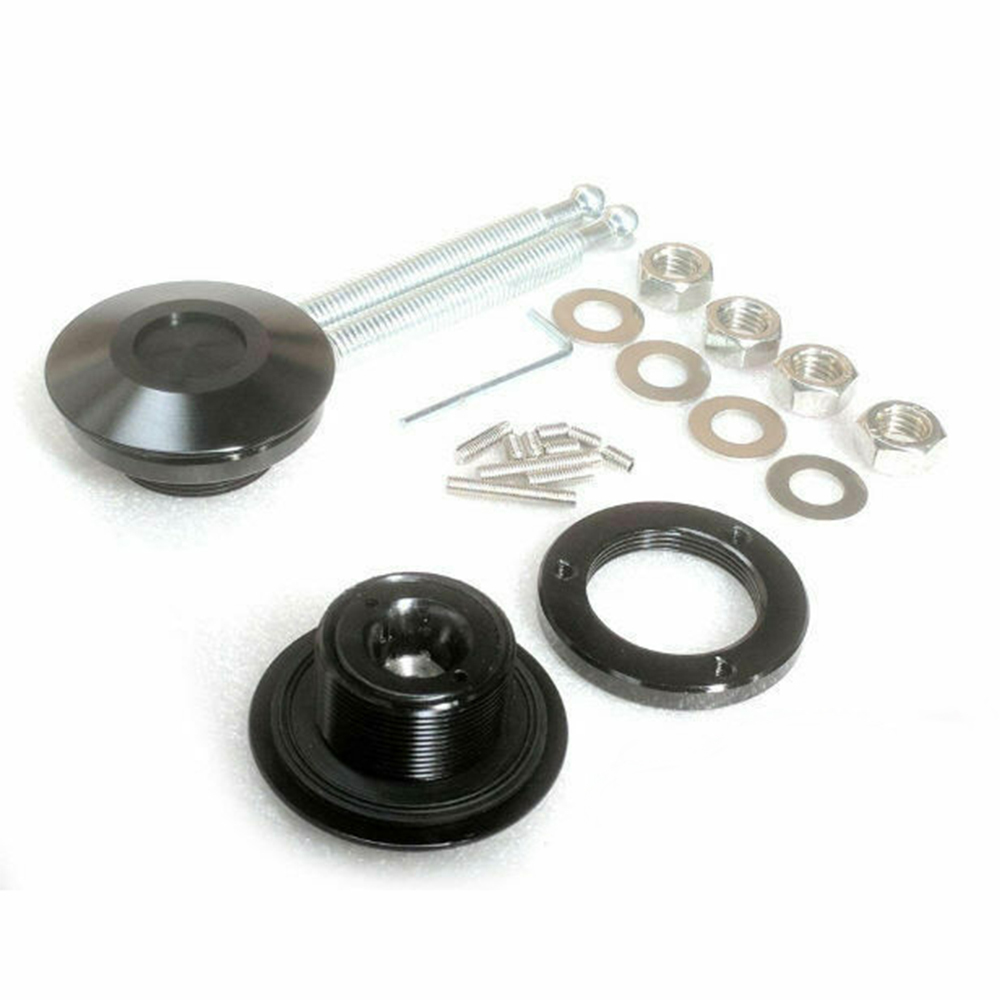 TFI Billet Bonnet Lock Pin Kit Black Anodized for Ford Falcon XA XB XC ...