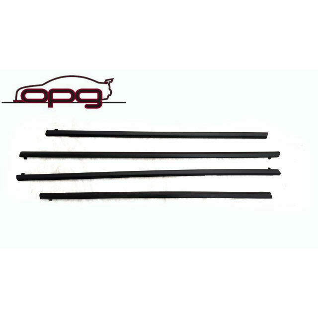 Genuine Holden Outer Door Weatherstrips & Gutter Drip Mould Black for ...
