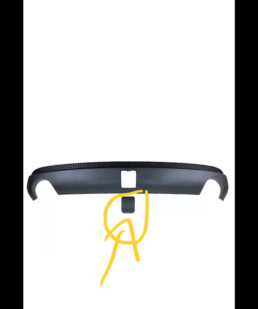 Genuine Holden Tow Bar Bumper Bar Blanking Cover for VZ Monaro Clip In ...