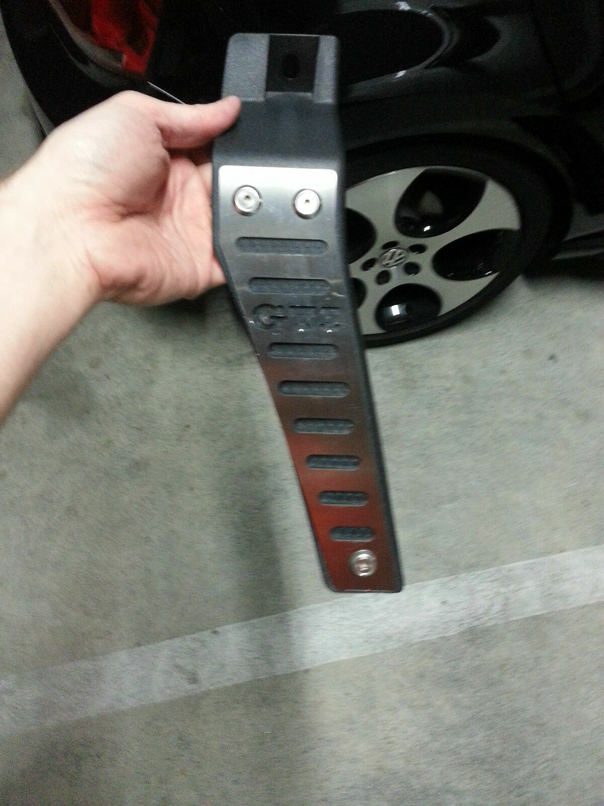 Footrest Cover Kit for VW Volkswagen Polo 6R 6C GTI 2009 2010 2011 2013 ...