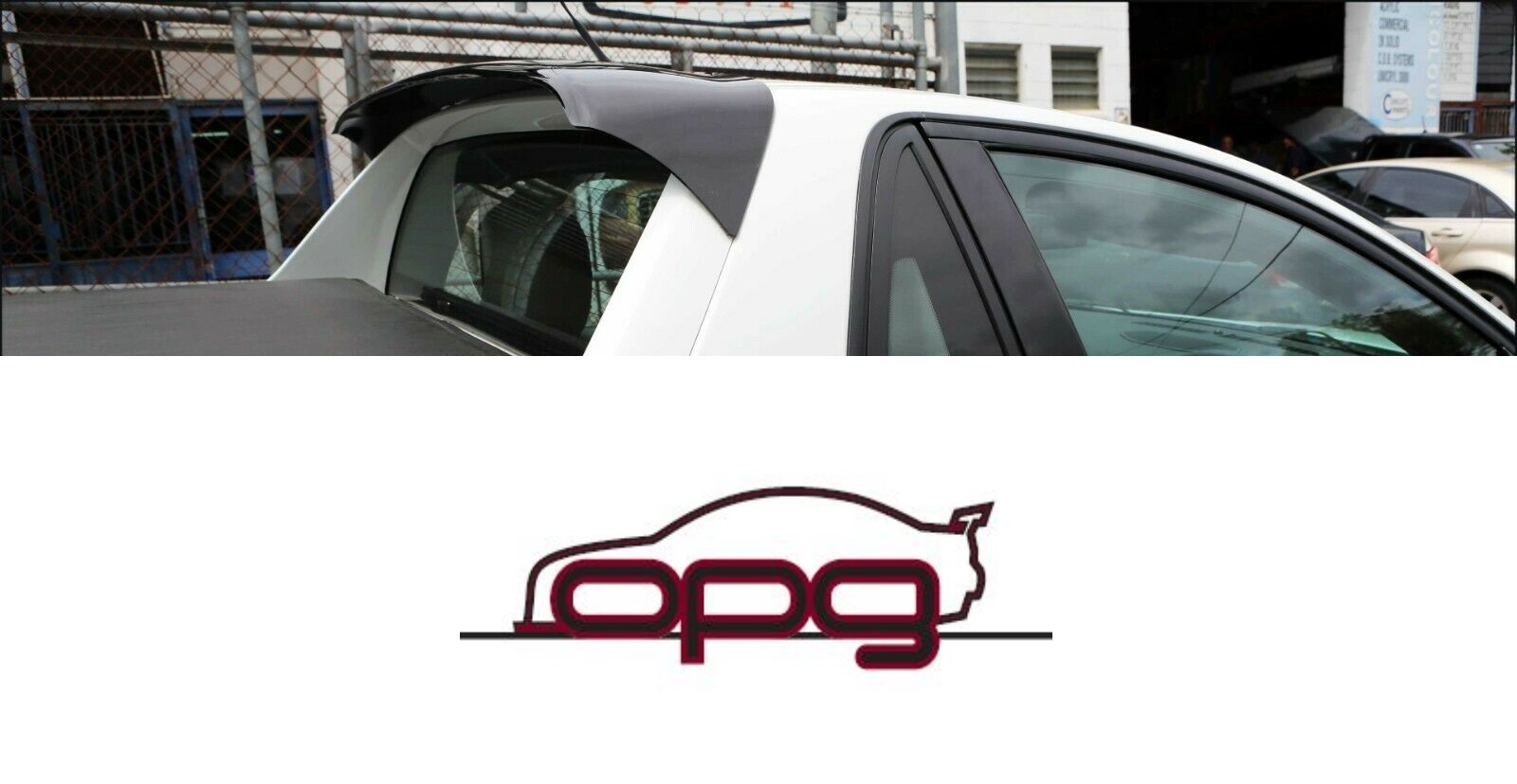 HIC Rear Window Roof Visor Sunshade for Holden Ute VE E1 E2 E3 VF HSV ...