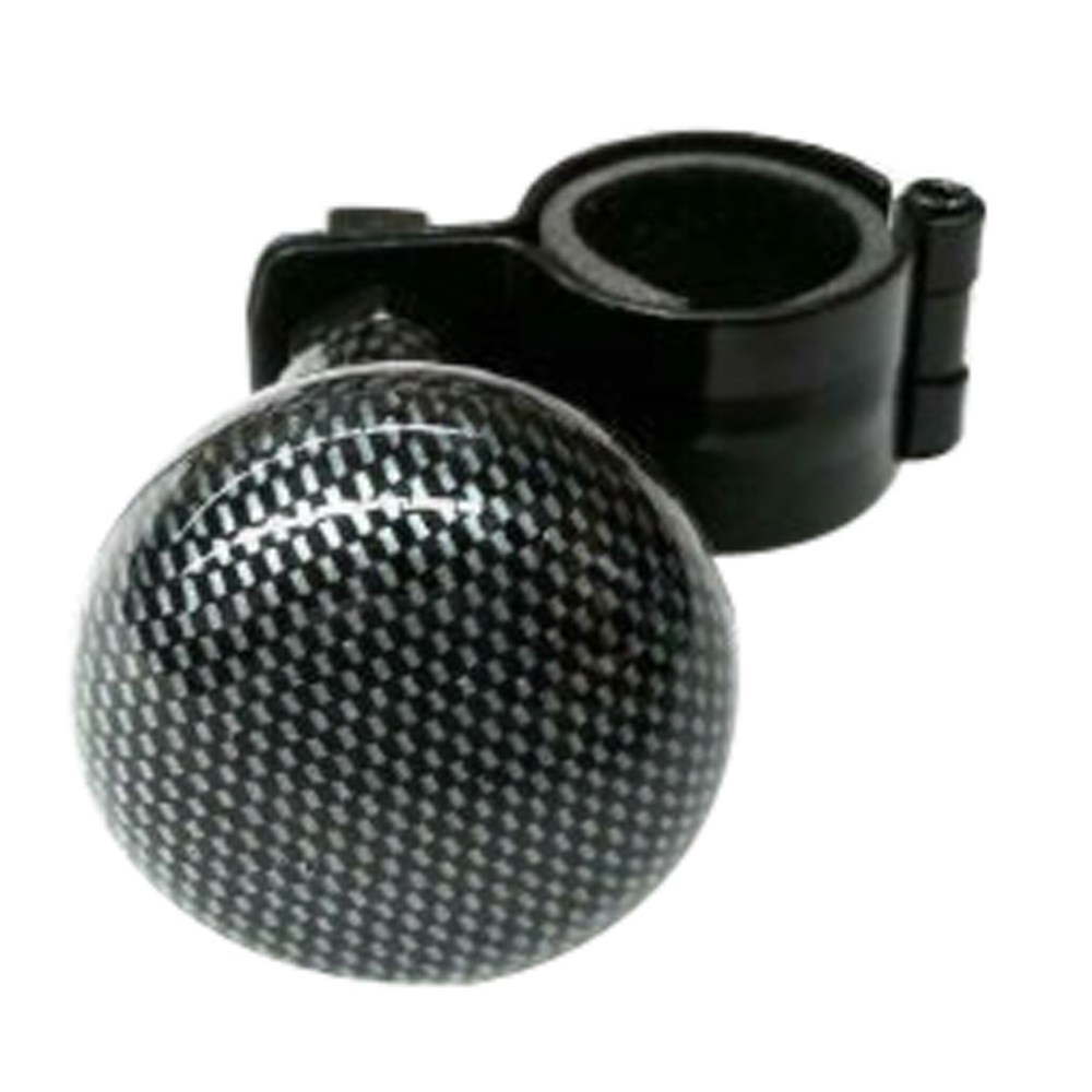 Carbon Hand Control Steering Wheel Power Car Grip Spinner Aid Knob ...