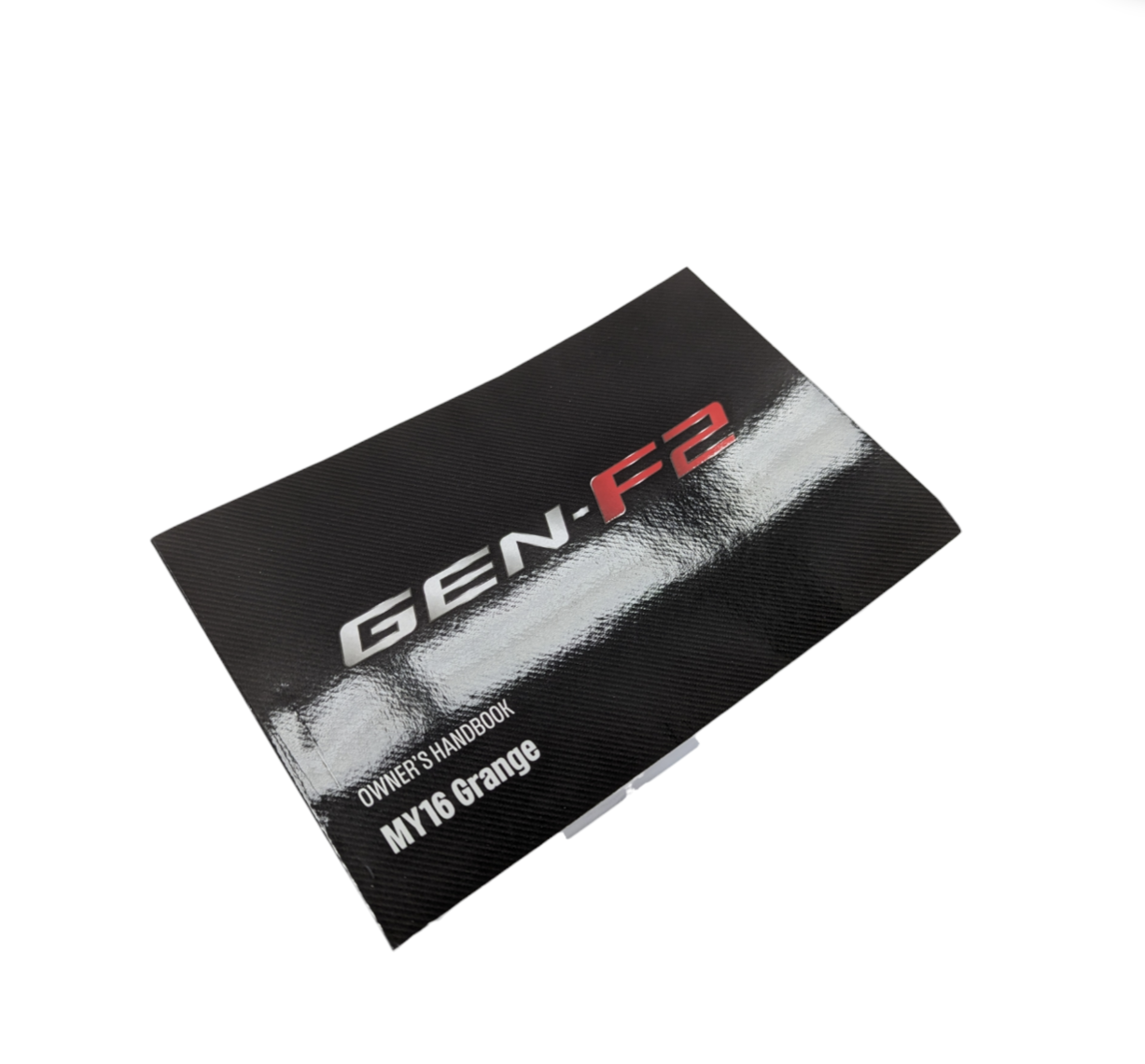 Genuine HSV Owners Manual /Book for - Gen-F2 WN Grange - Holden / HSV