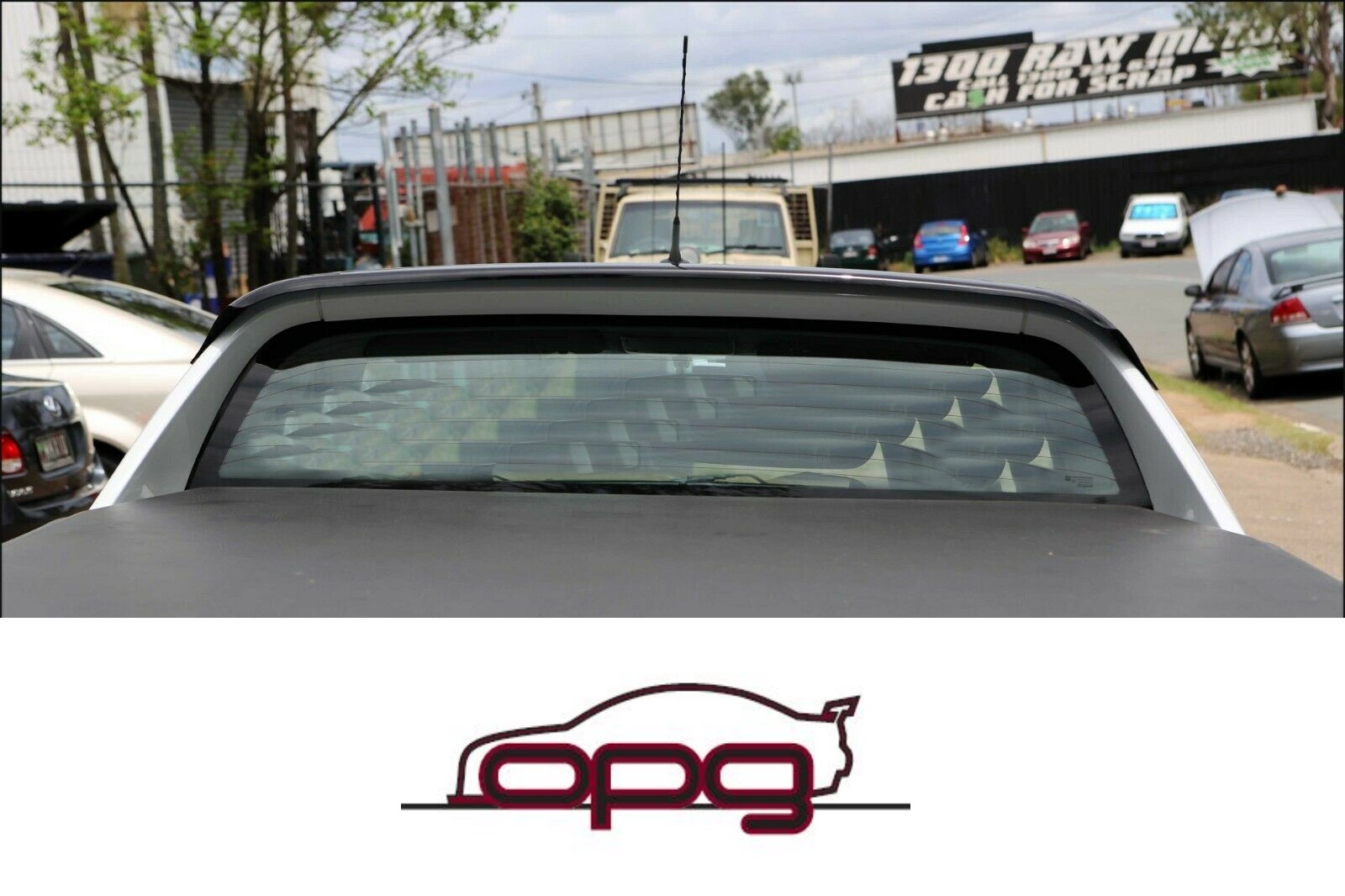 HIC Rear Window Roof Visor Sunshade for Holden Ute VE E1 E2 E3 VF HSV ...