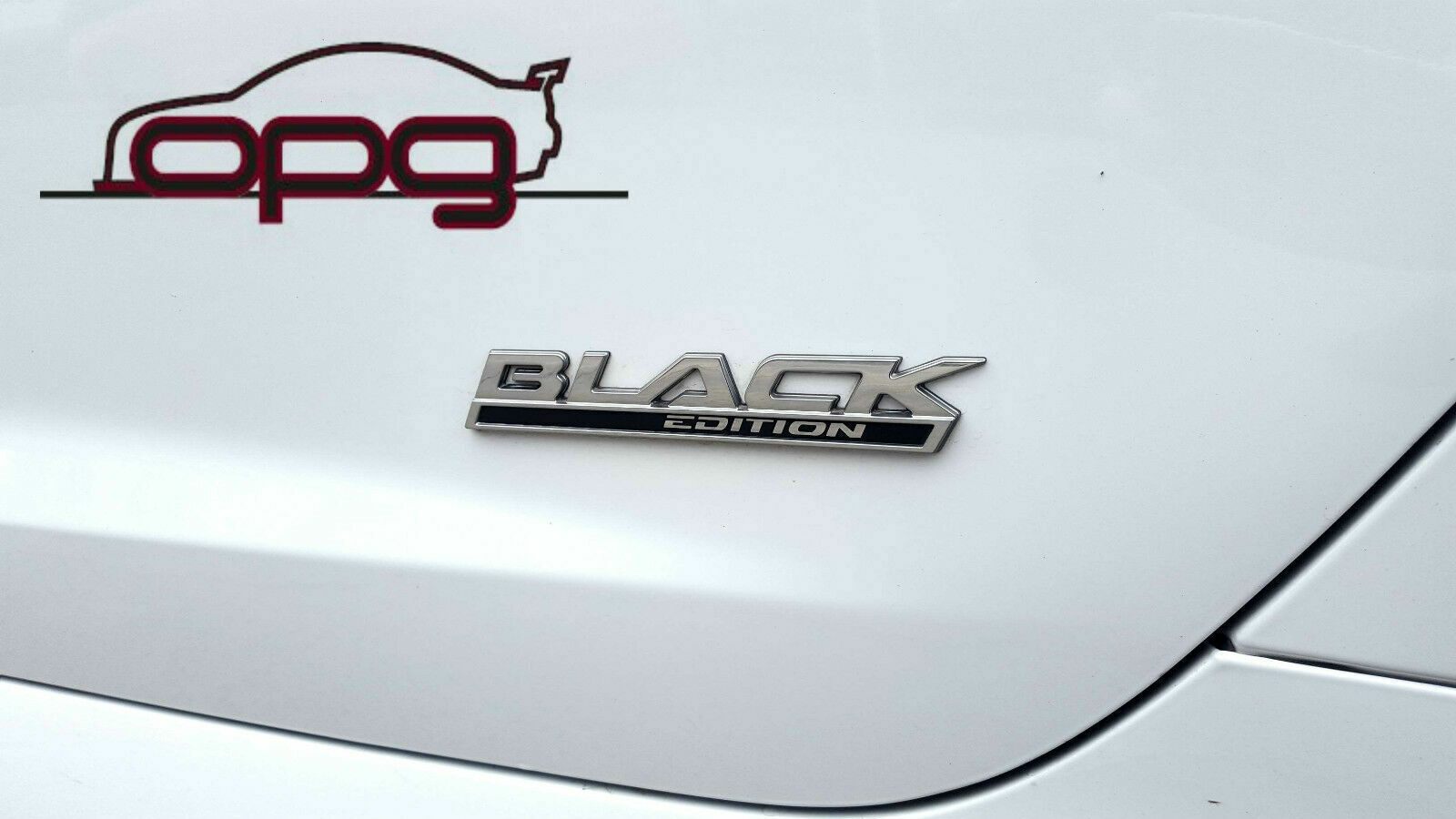 Genuine Holden Badge for "Black Edition" SV6 VF VF2 VFII Series II Rear ...