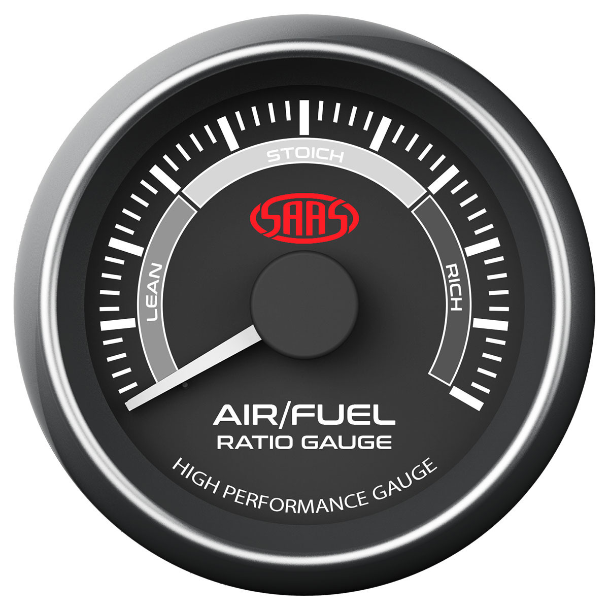 Genuine SAAS SG-AF52B Muscle Series Air Fuel Ratio Gauge 52mm Black ...