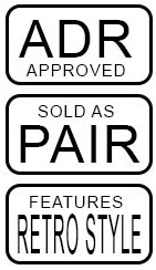 Autotecnica Classic Retro Style Low Back Bucket Seats - Quick Tilt ...