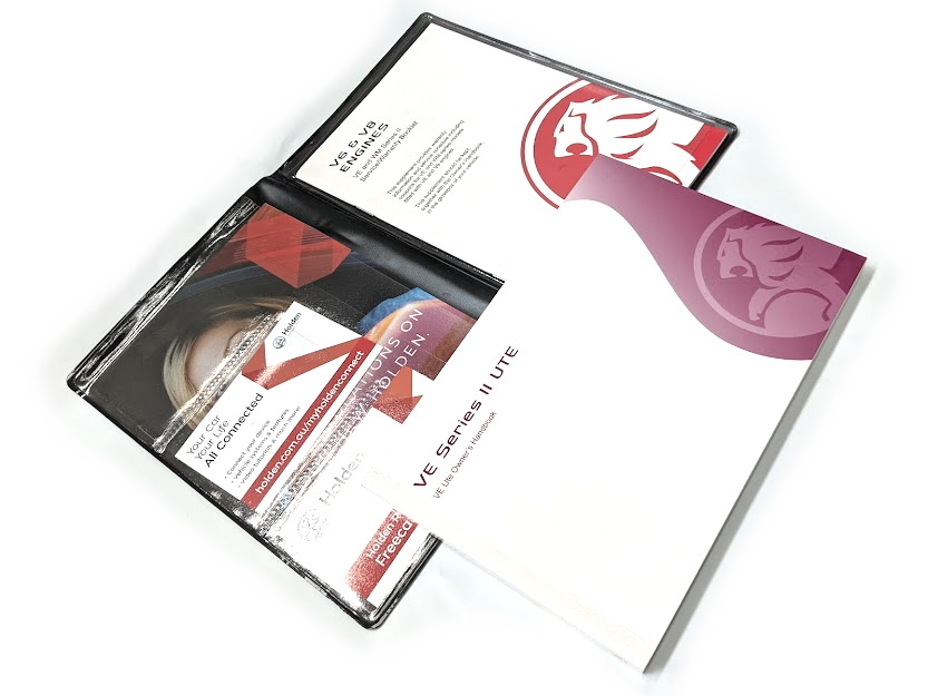 Genuine Holden Owners Manual Wallet & Service Book for VE SV6 SS SSV ...
