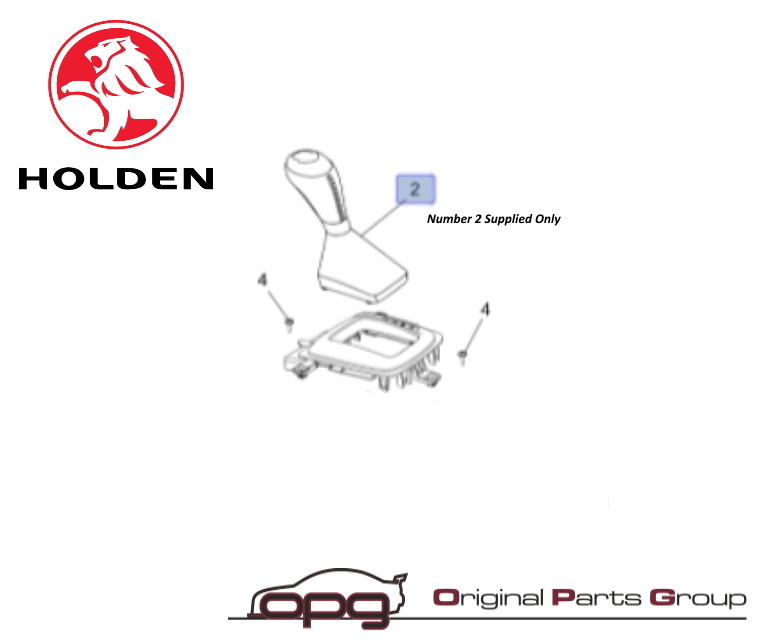 Genuine Holden Centre Console Leather Gearshift Knob & Boot for Holden ...