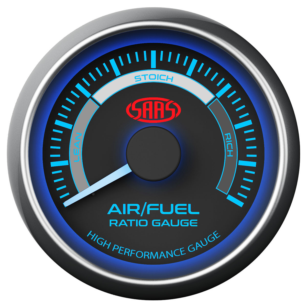 Genuine SAAS SG-AF52B SG41019 Muscle Series Air Fuel Ratio Gauge 52mm ...