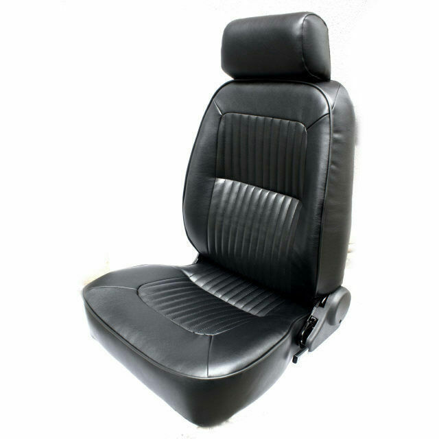 Autotecnica Classic Deluxe PU Leather Bucket Seats Car Reclinable for ...