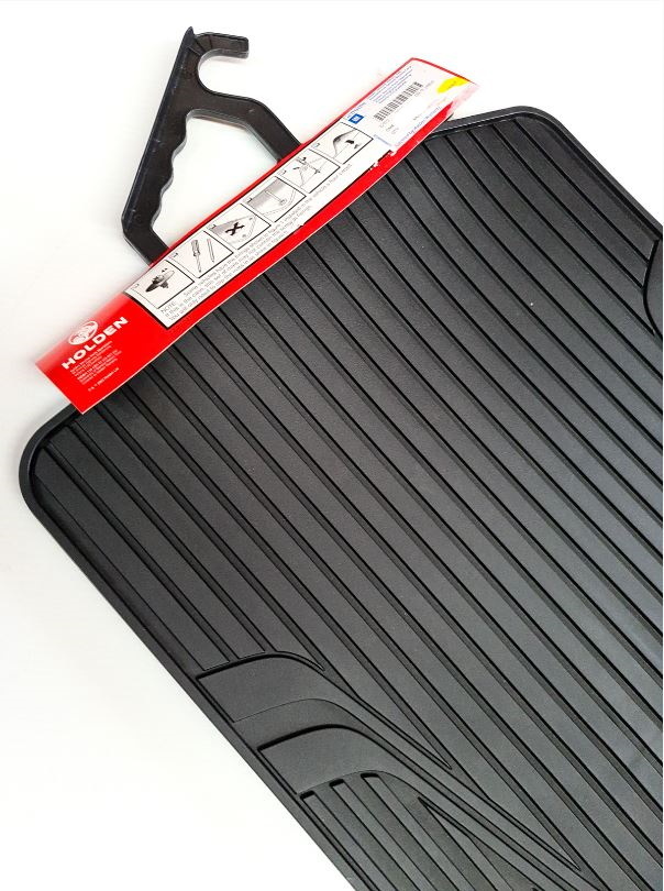 Genuine GM-Holden Commodore Rubber Floor Mats Front / Rear for VF VF2 ...