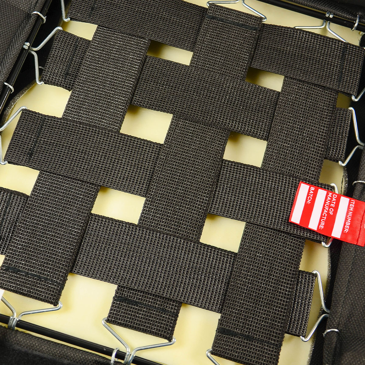 SAAS 4X4 Seat Black Cloth ADR Compliant