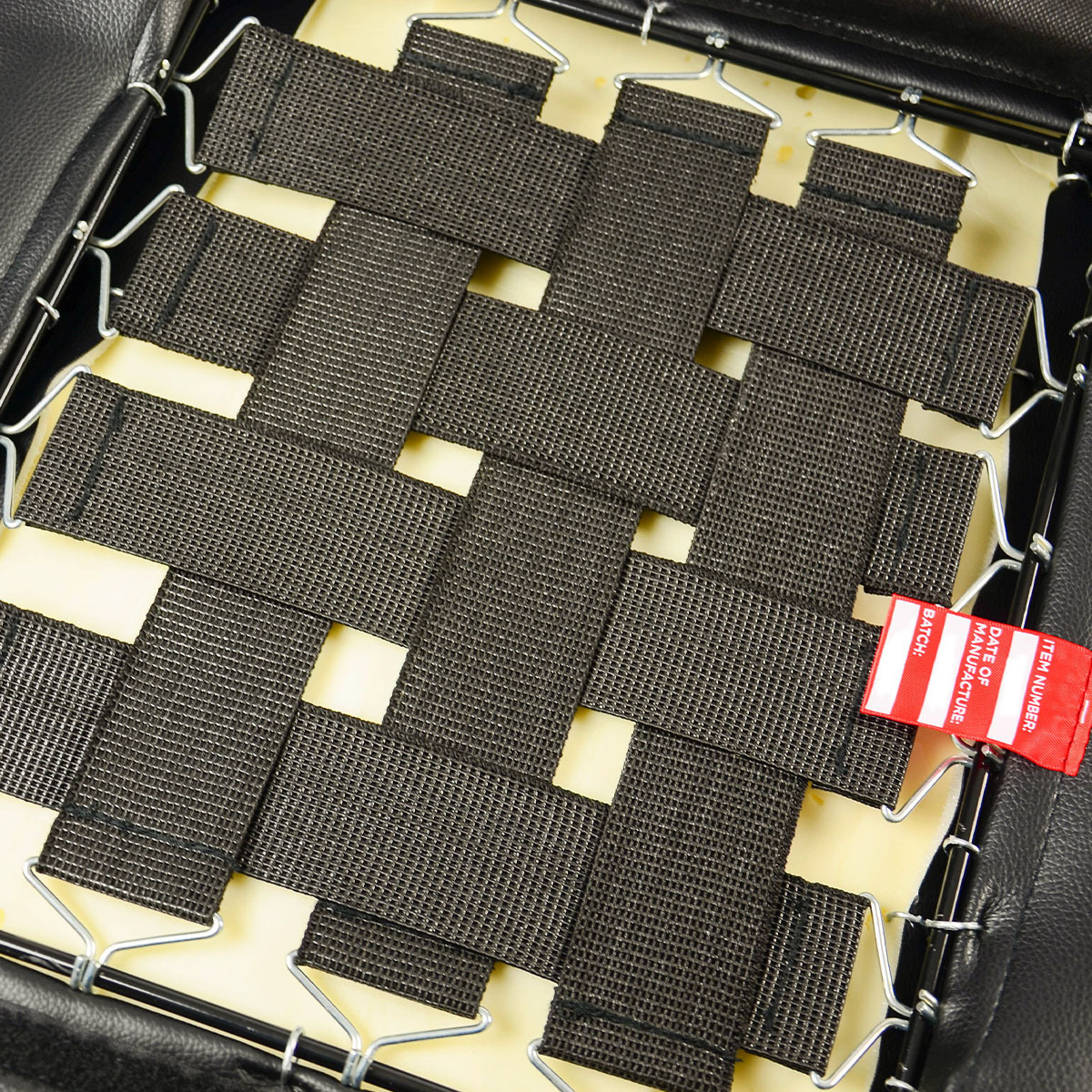 SAAS 4X4 Seat Black PU ADR Compliant