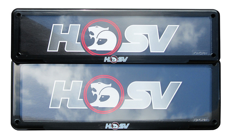 Genuine HSV Licence Number Plate Cover Slimline & Standard Size SPZ ...