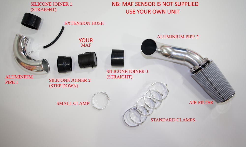 Autotecnica Performance Cold Air Intake Kit for VE SS SSV Series 2 - 6 ...